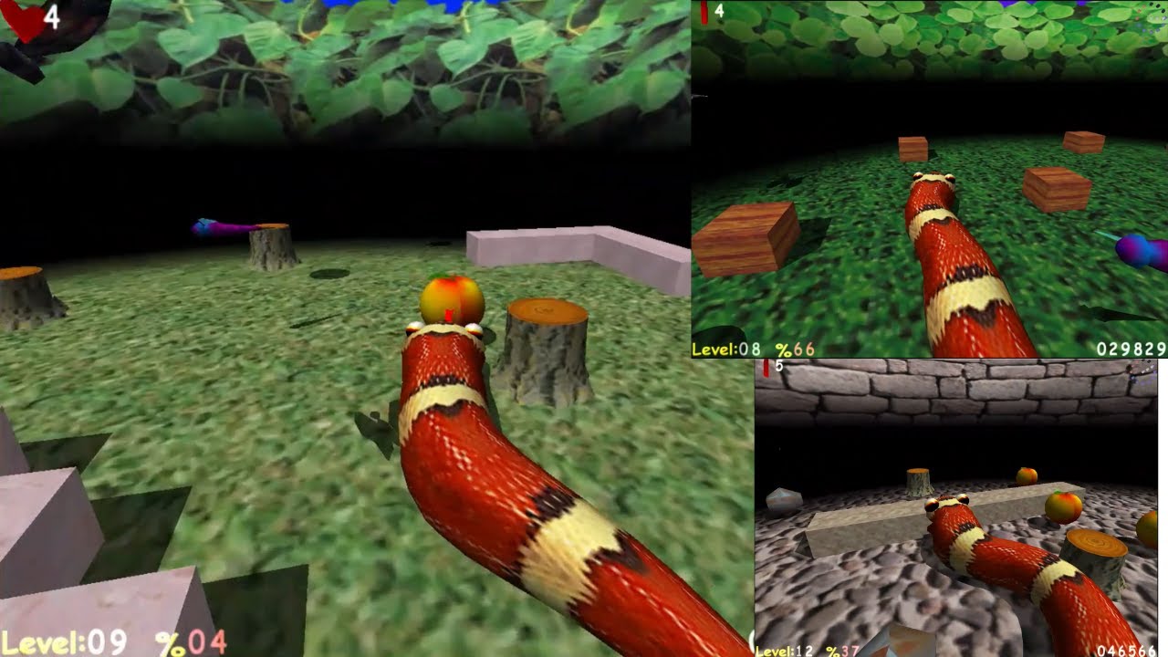 AxySnake HD Gameplay (Thicket) - YouTube