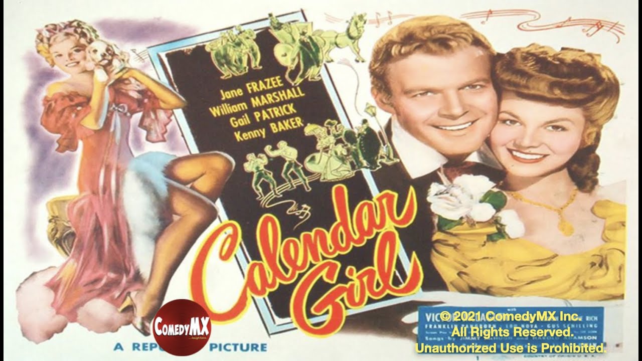 Calendar Girl (1947) | Full Movie | Jane Frazee | William Patrick ...