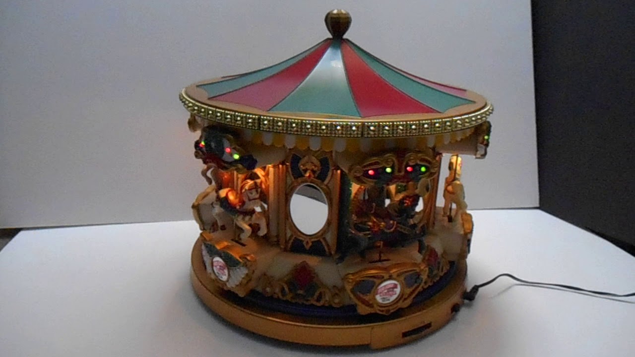 Mr. Christmas Holiday Merry Go Round - YouTube