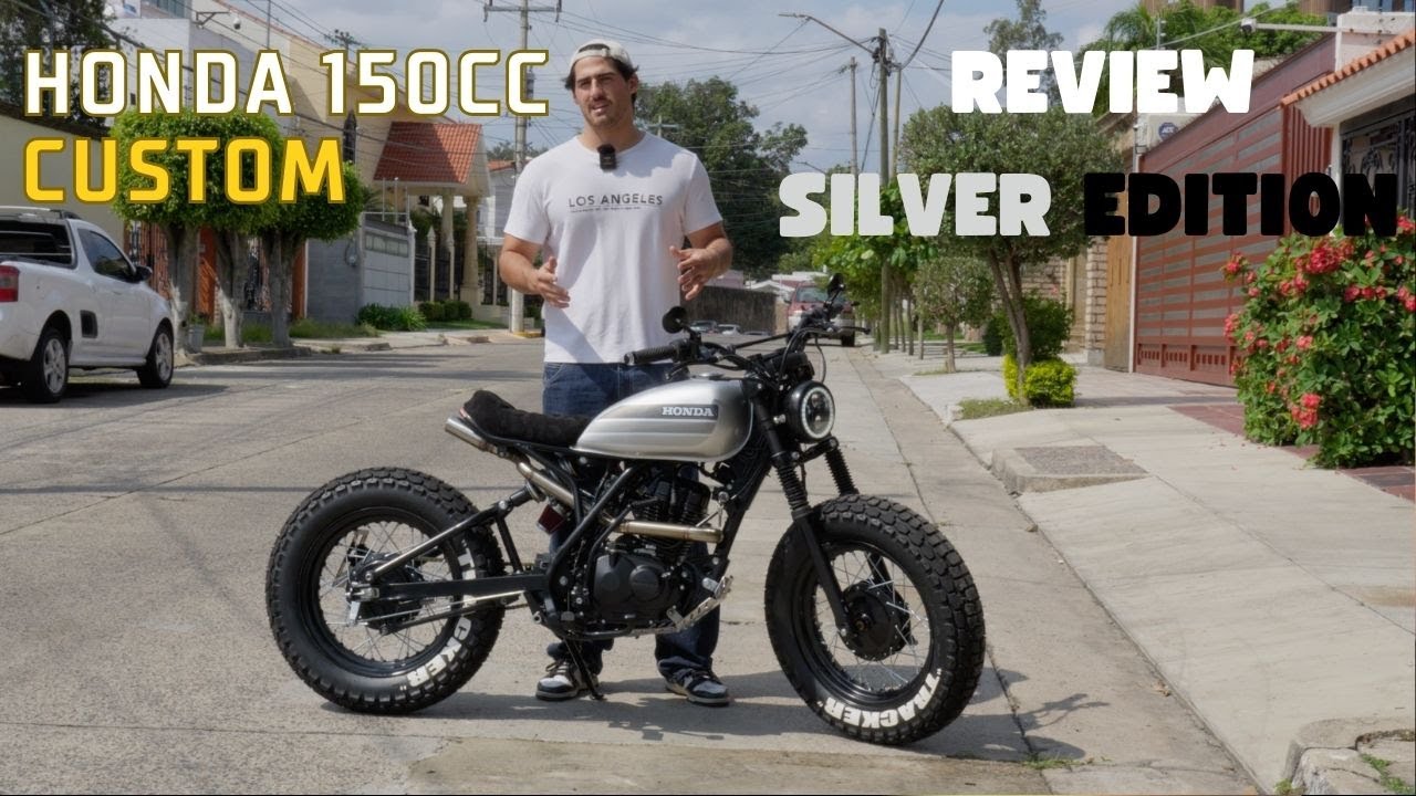 Honda Tracker Custom 150cc "Silver Edition" Review - YouTube