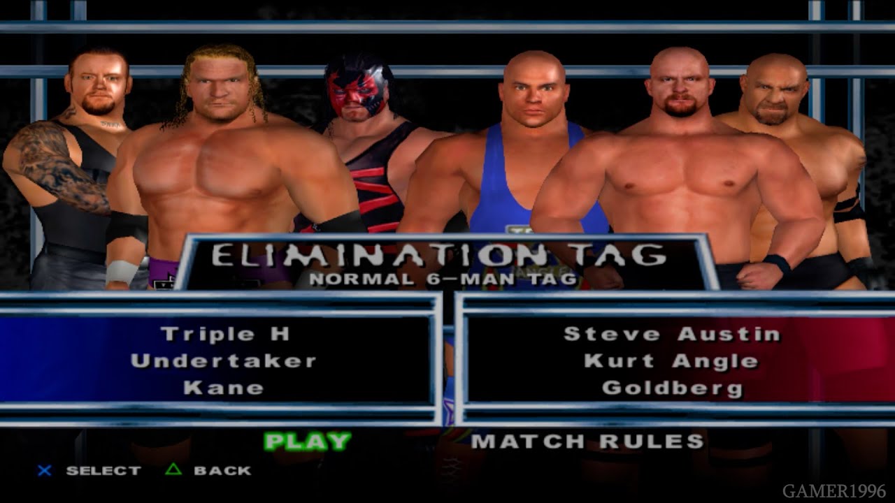 WWE SmackDown! Here Comes the Pain - ELIMINATION TAG - YouTube