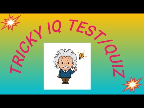 Tricky IQ Test. Only a genius can answer these 20 Tricky Riddles. - YouTube