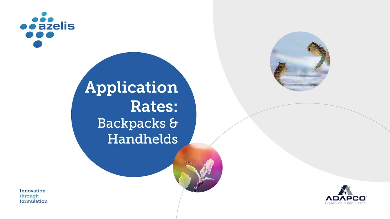 Backpack and Handheld Applicators and Determining Application Rate ...
