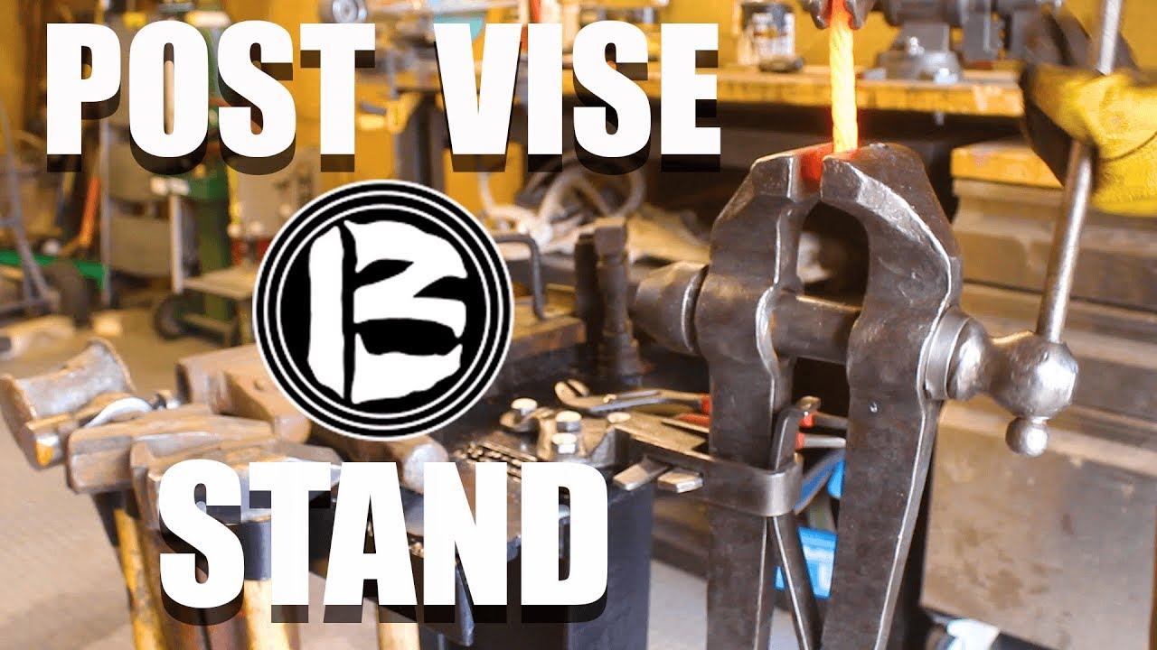 Post Vise Stand - YouTube