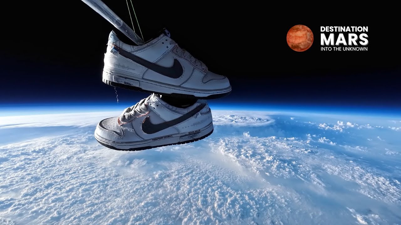 We Sent our PandaPrank Sneakers to Space - YouTube