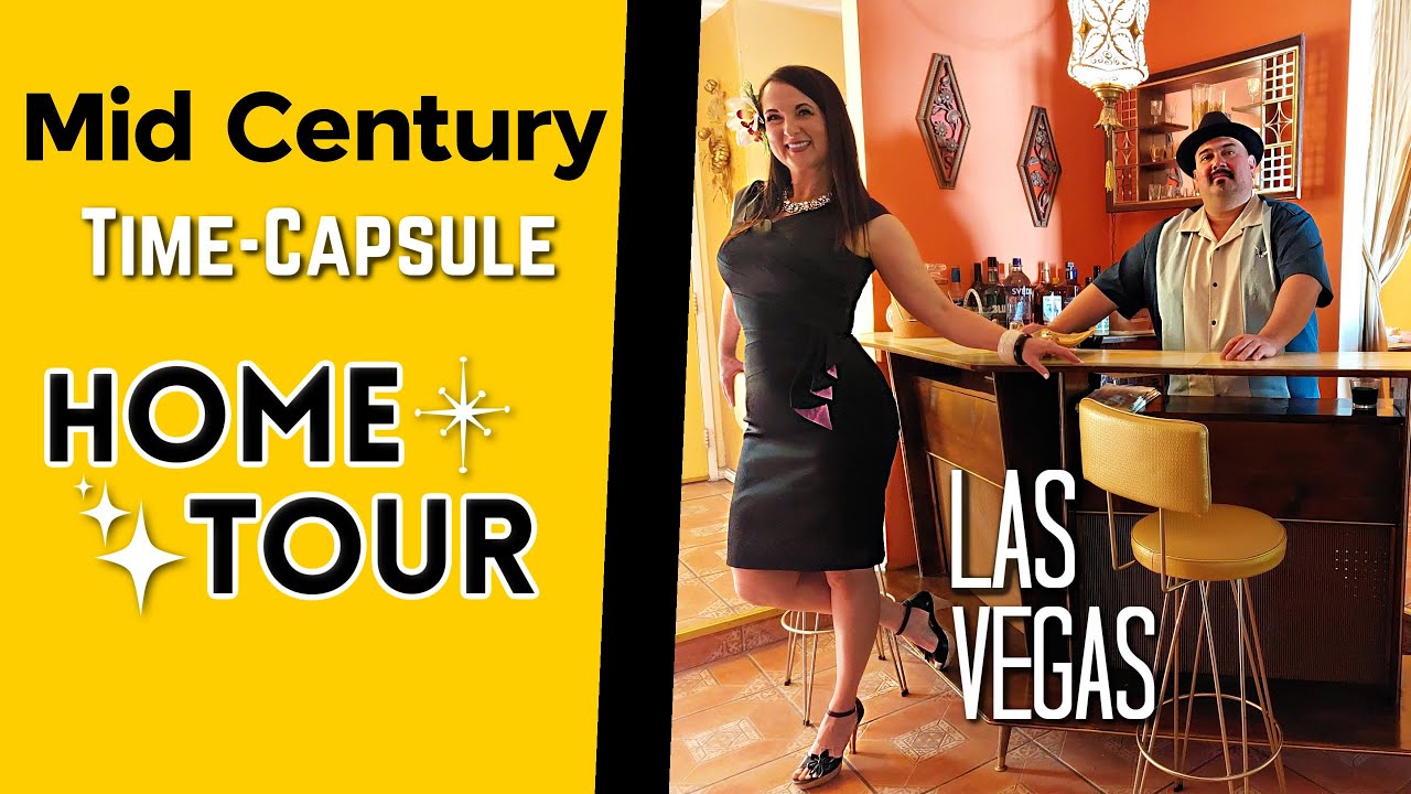 Explore A Mid Century Time Capsule Home Tour Las Vegas 1950's House ...