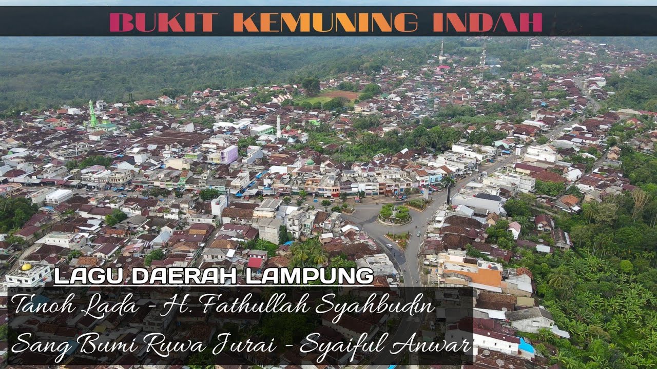 Pesona Bukit Kemuning Lampung Utara | Drone view 2022 - YouTube
