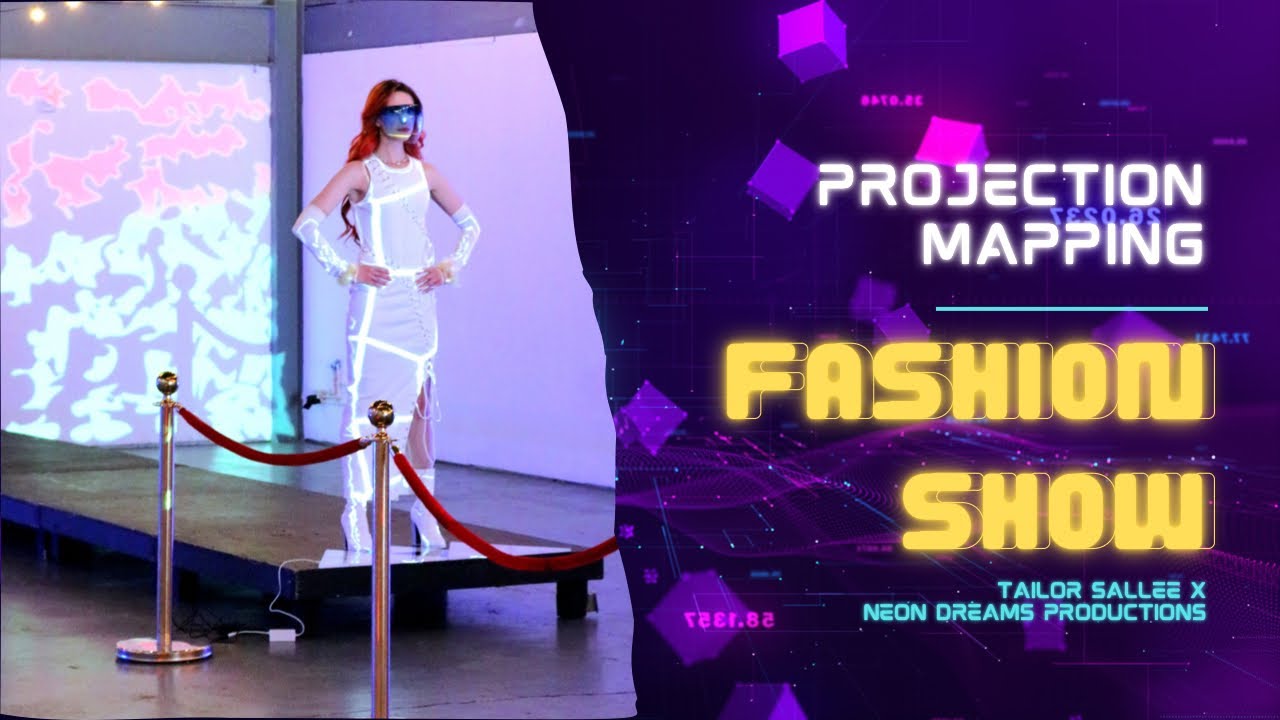 Projection Mapping Fashion Show 2023 - YouTube
