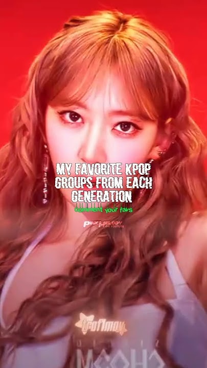 My favourite kpop groups of each generation - YouTube