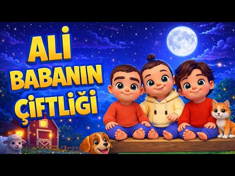 Ali Babanın Çiftliği 🐮🐔 | YENİ | Eğitici Çocuk Şarkıları 2026