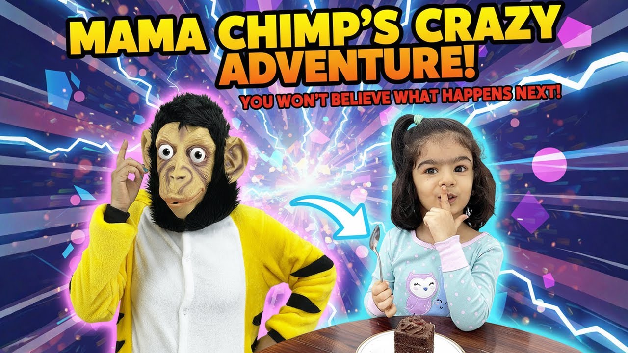 “Cute Mama Chimp Playing with Baby Chimp! 😍🐒” - YouTube