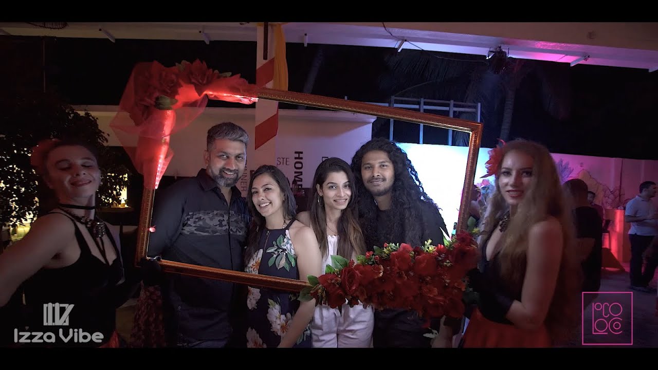 IZZaVIBE Spanish Dinner Party at Loco Loco, Vagator, Goa - YouTube