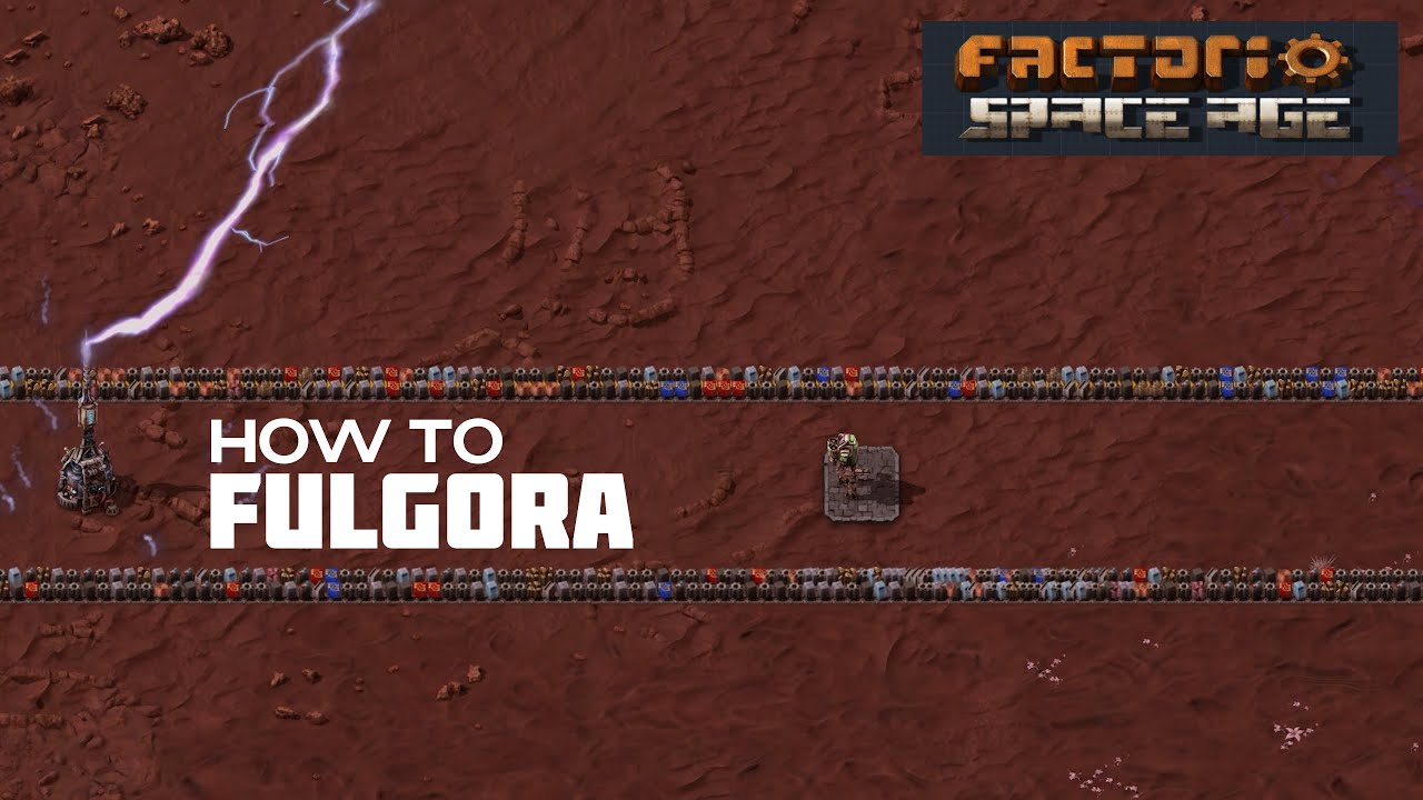 Factorio - How to Fulgora - YouTube