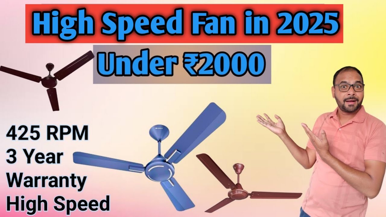 Top 5 Best High Speed Ceiling fan Under 2000 in 2025 Havells Fan ...