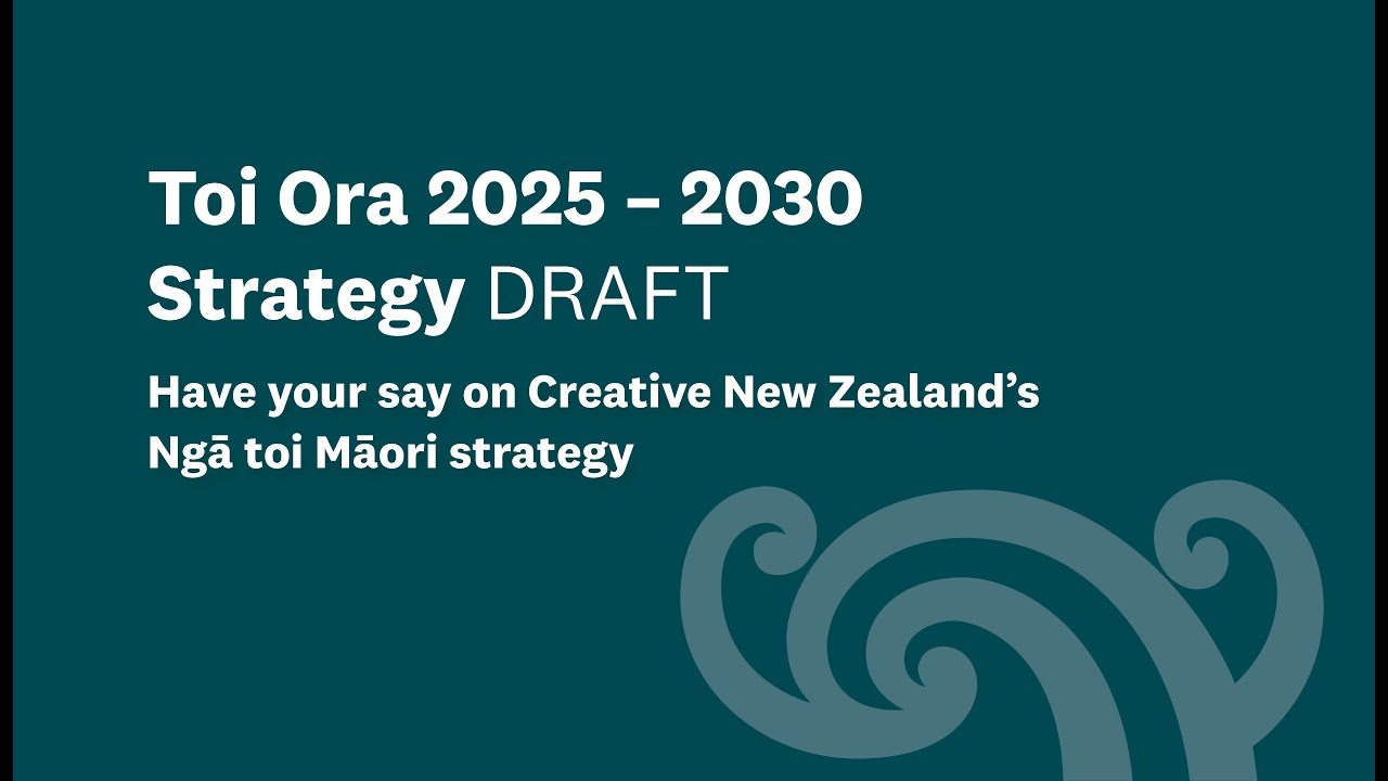 Toi Ora 2025-2030 Strategy | NZSL - YouTube