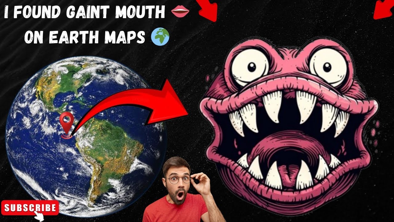 😱 I found Gaint mouth 👄 on Google and Google Earth Maps 🌎📍😲#like # ...