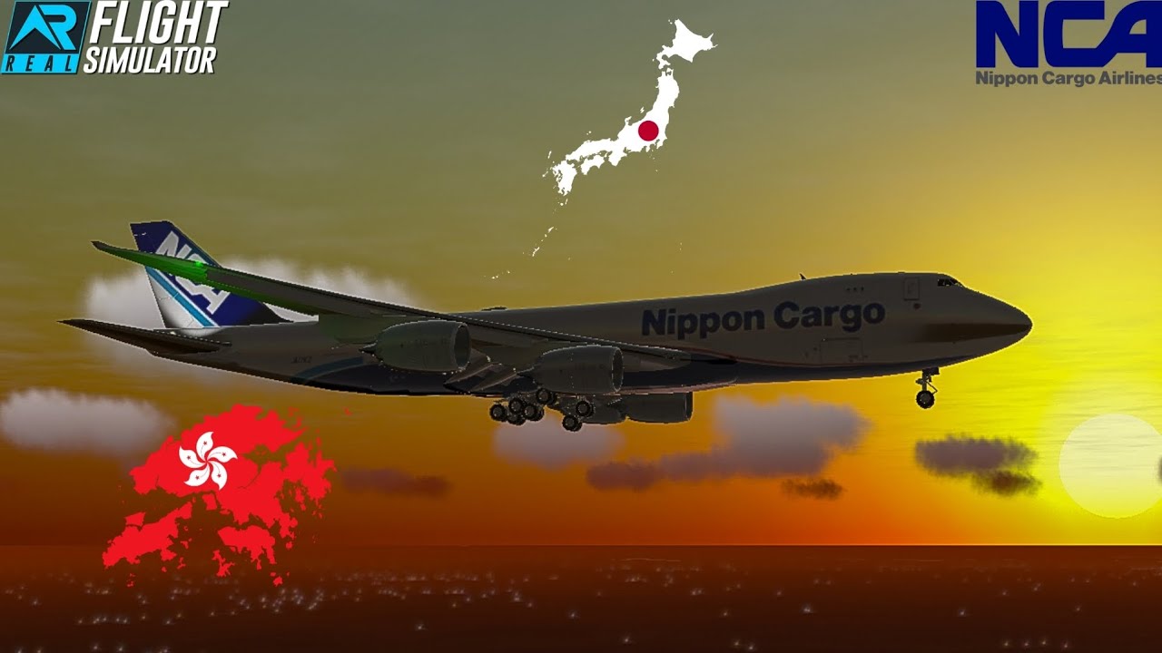 RFS - Real Flight Simulator | Hong Kong to Tokyo | Nippon Cargo ...