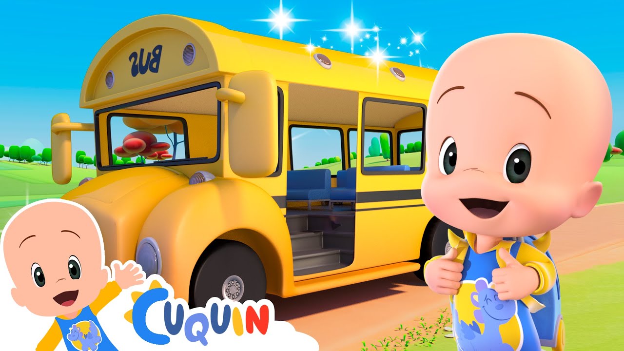 Las ruedas del bus + Boo Boo Song - Canciones infantiles con Cuquín ...
