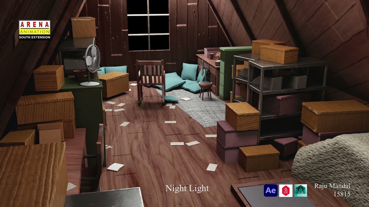 3D MAYA LIGHTING | DAY LIGHTING | NIGHT LIGHTING | 3 POINT LIGHTING ...