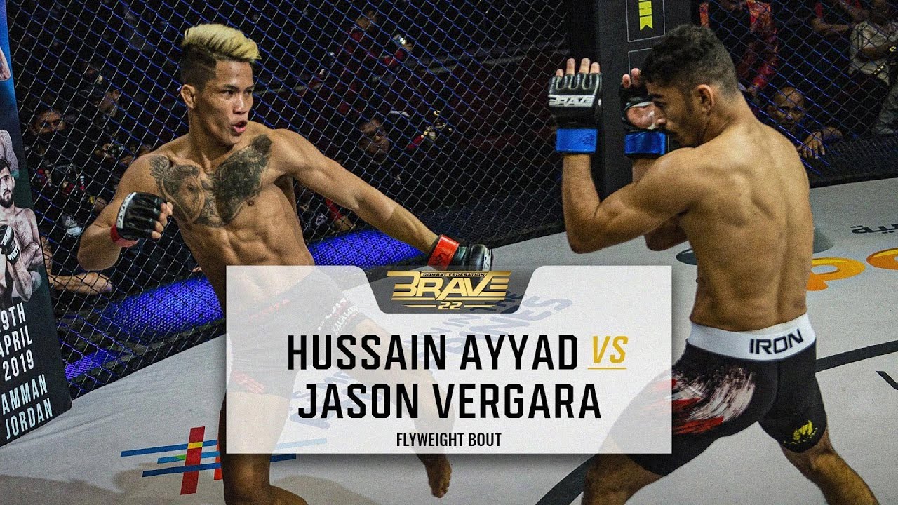 Jason Vergara vs Hussain Ayyad | FREE MMA Fight | BRAVE CF 22 - YouTube