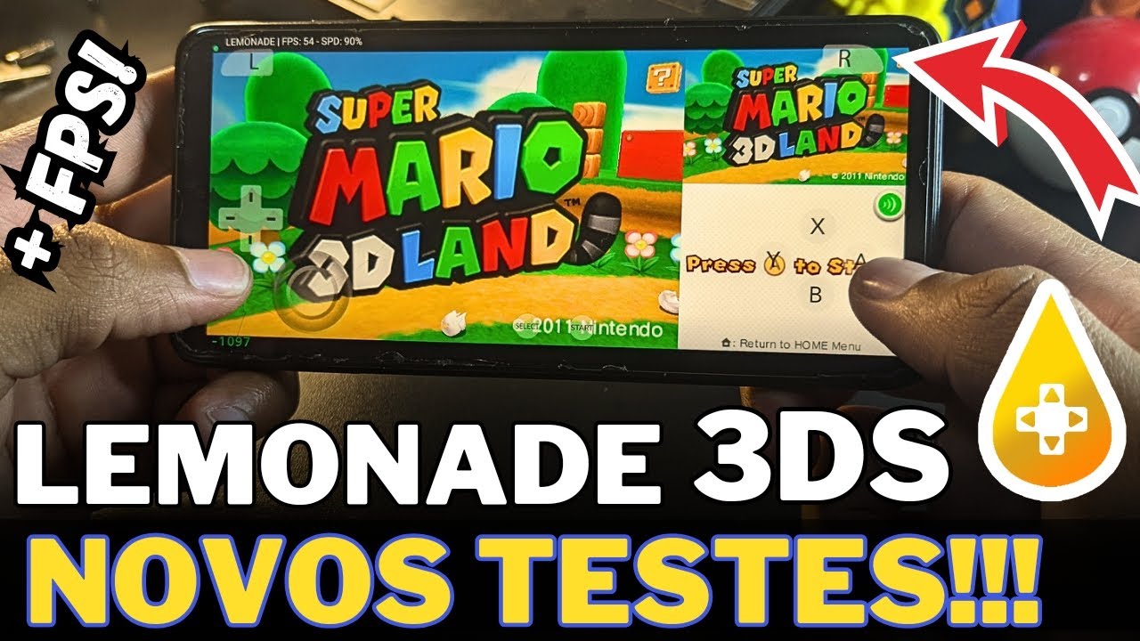 INCRÍVEL!!! 😍 LEMONADE 3DS EM INTERMEDIÁRIO SD732G | SUPER MARIO 3D ...