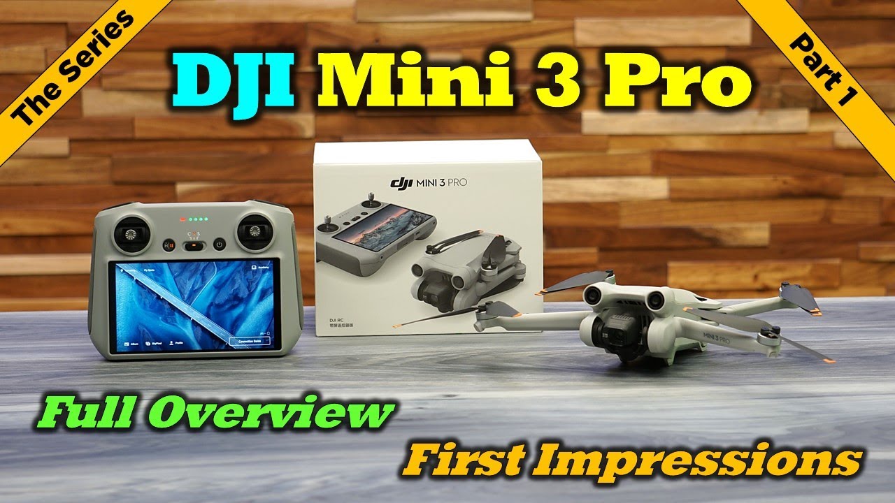 DJI Mini 3 Pro - Complete Hands-on Overview and First Impressions - YouTube