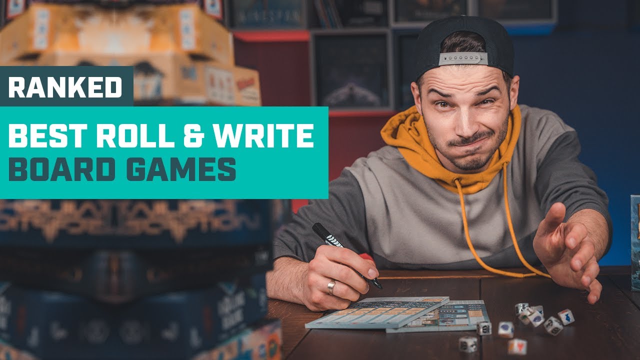 Best Roll & Write Board Games of All Time 2023 - YouTube