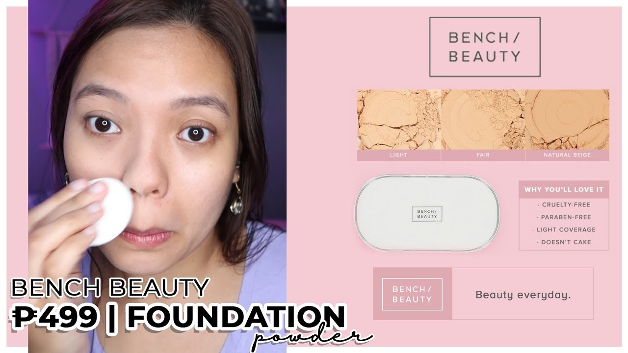 BAKIT GANITO BENCH YUNG POWDER FOUNDATION? - YouTube