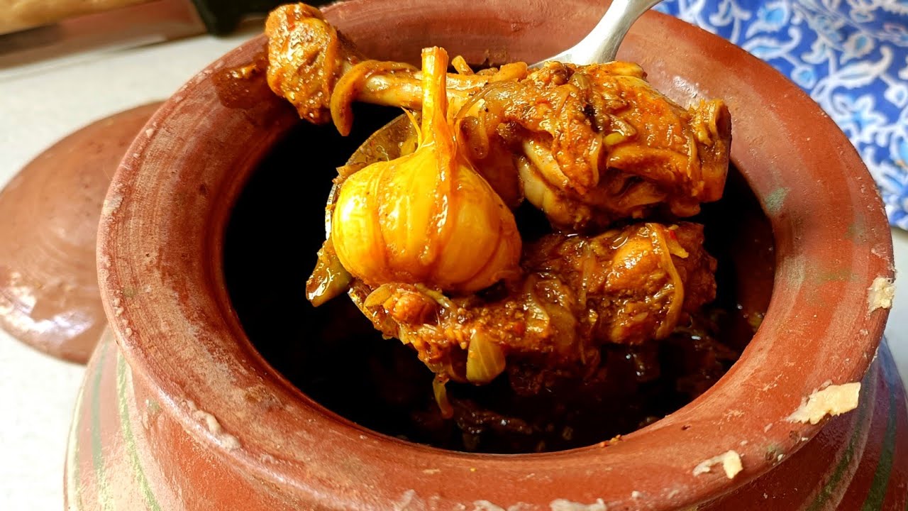 Handi Chicken Recipe |Chicken Handi |Champaran Chicken |গ্যাসের ওভেনে ...