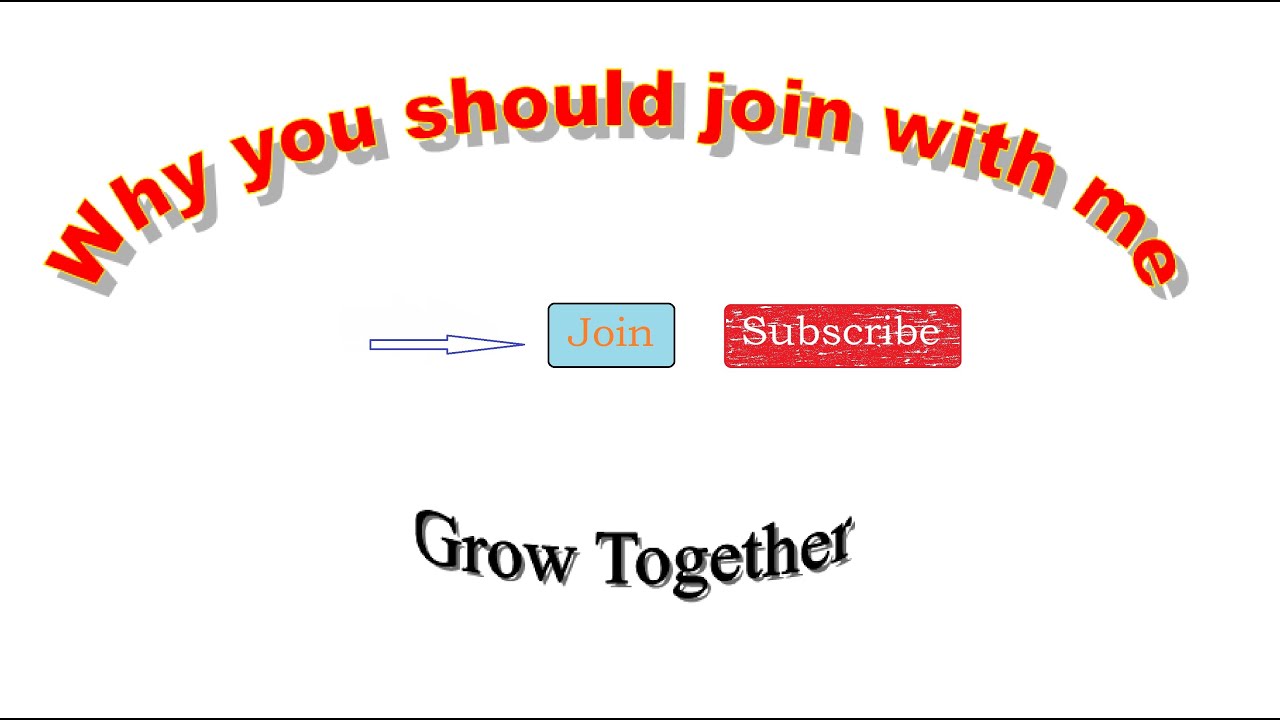 Why You Should Join With Me YouTube why-you-should-join-with-me-youtube