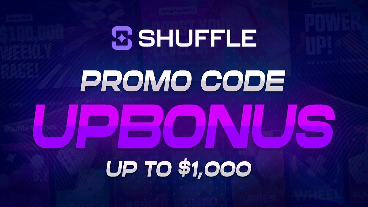Shuffle Promo Code - UPBONUS | Claim 100% Deposit Bonus Up To $1000 ...