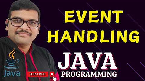 Event handling in java - YouTube