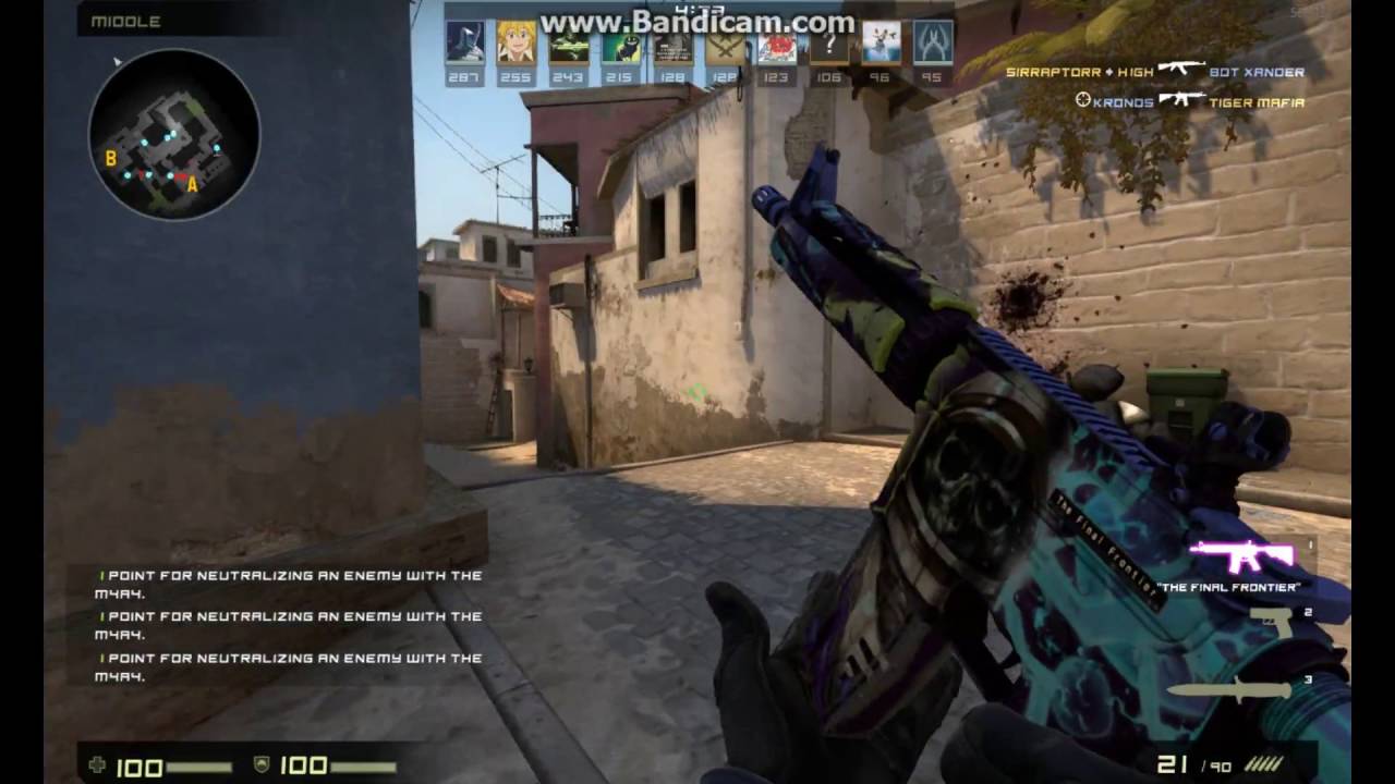 CSGO | M4A4 Desolate Space Gameplay - YouTube