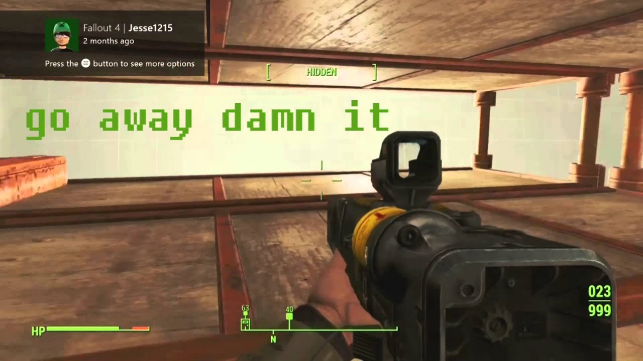 the case of the haunted pause screen [fallout 4] - YouTube