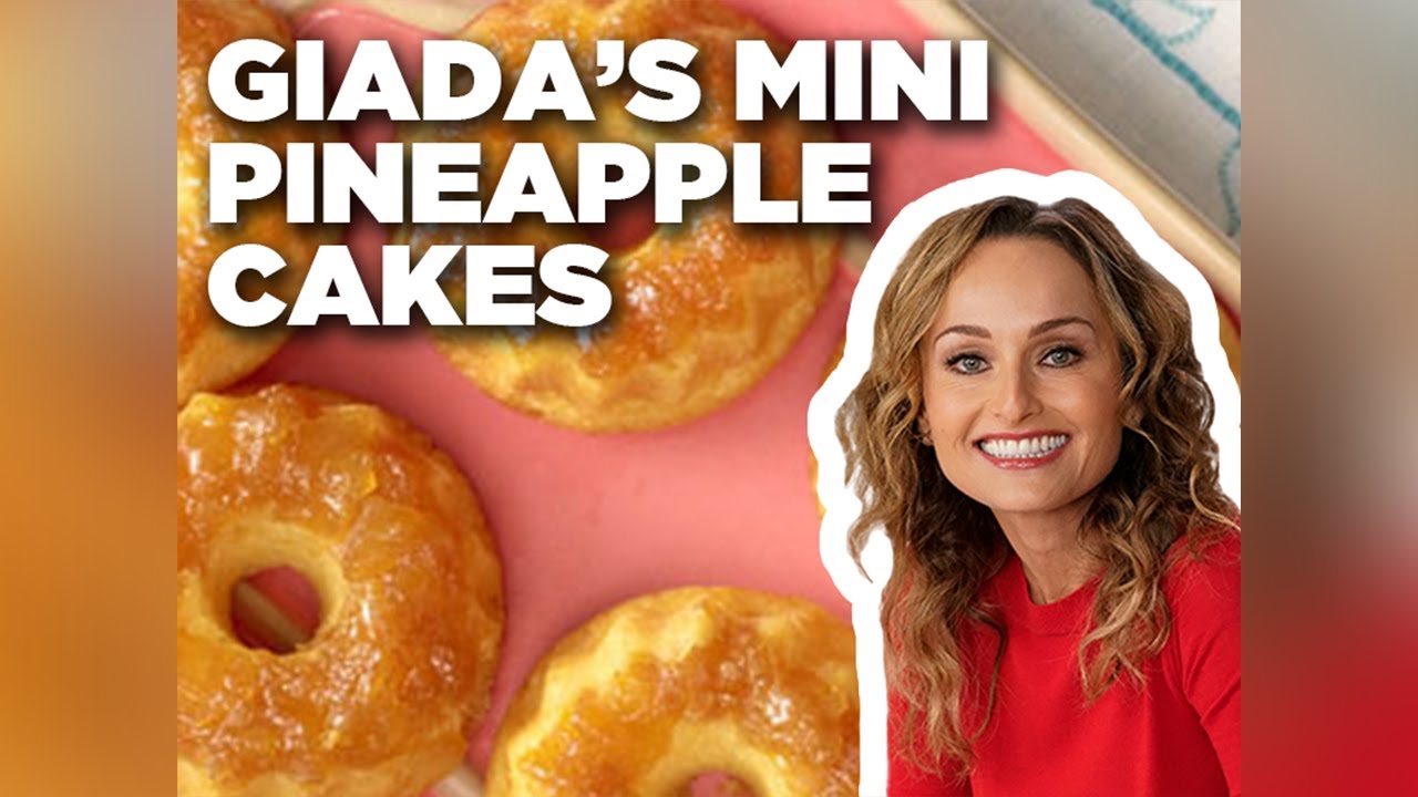 Giada De Laurentiis' Mini Pineapple Cakes | Giada At Home | Food ...