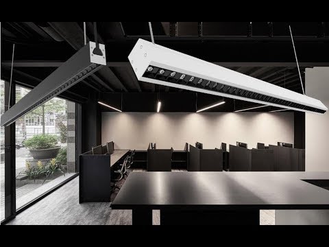 Rise Lighting led linear light - YouTube