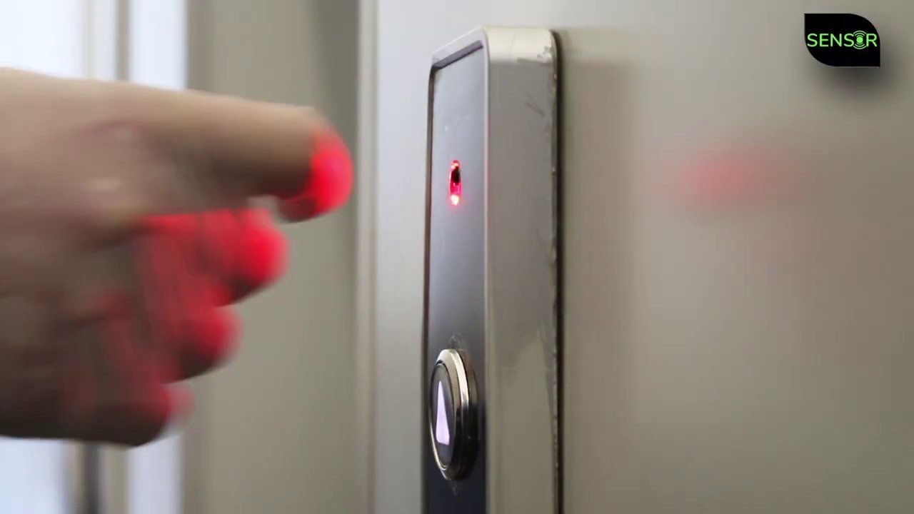 Sensor.Ge - Touch Free Elevator Buttons - YouTube