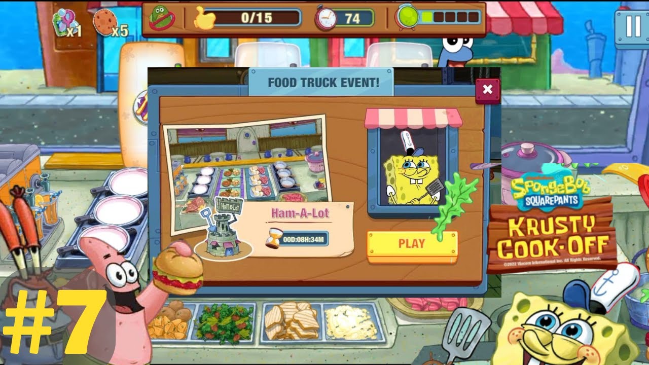 Spongebob: Krusty Cook-Off - HAM HAM HAM | Event Food Truck - YouTube