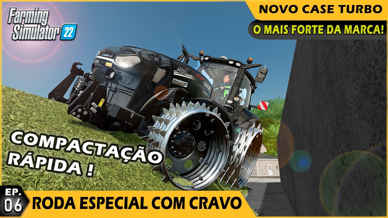 FS 22 Best Mods | O Trator Turbo mais forte | Roda de Ferro para ...