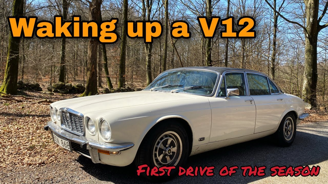 Waking Up The V12 - First Drive of the Season in my 1977 Jaguar XJ12 ...