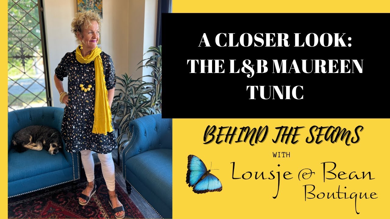 Behind The Seams: A Closer Look at the L&B Maureen Tunic - YouTube