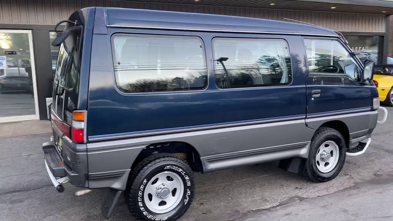 1995 Mitsubishi Delica 4WD Diesel For Sale - YouTube