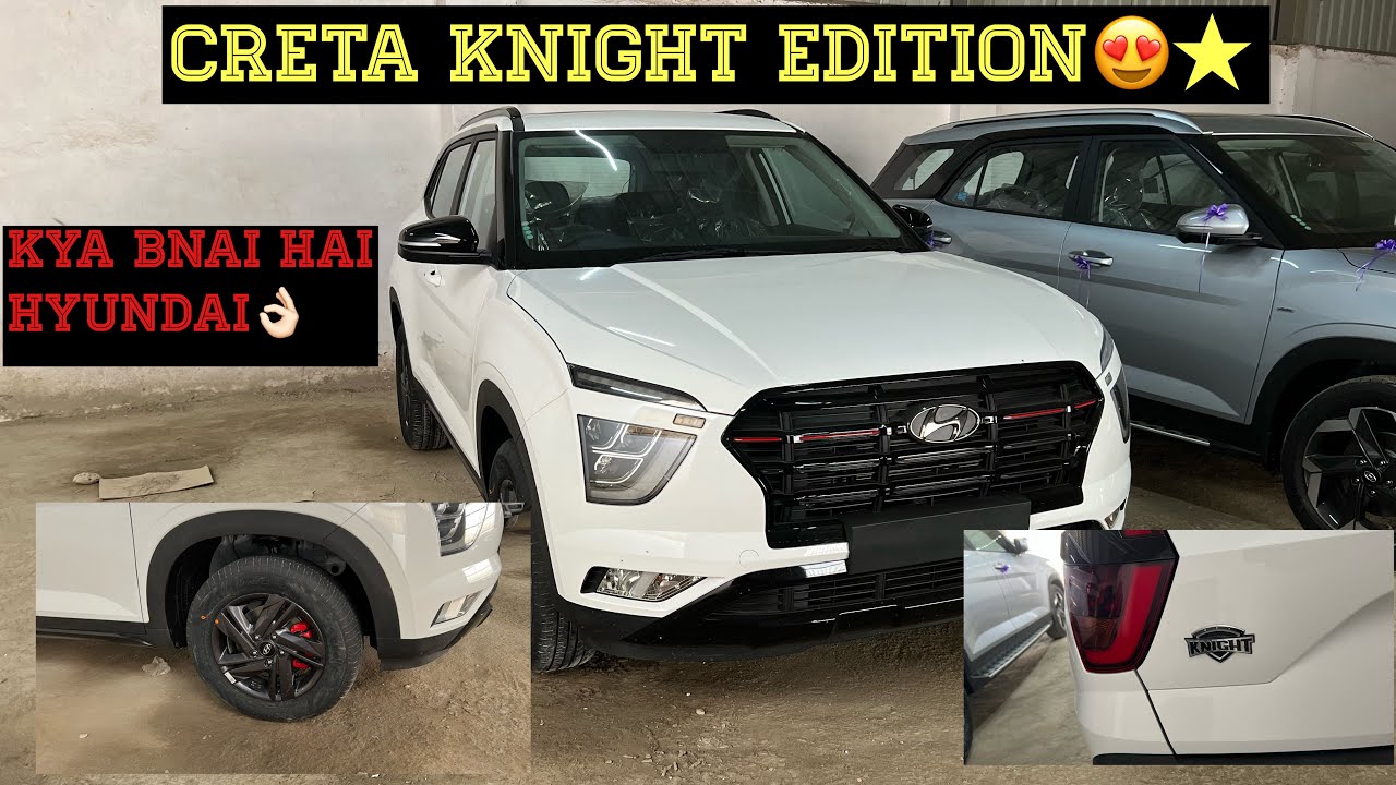 Hyundai Creta S Plus Knight Edition || Detailed Video || On Road Price ...