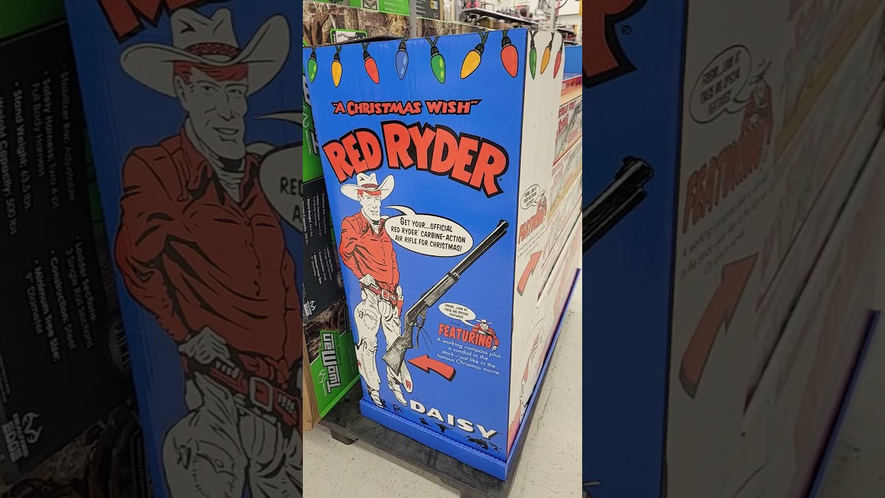 RED RYDER BB Gun Christmas story @walmart #shorts - YouTube