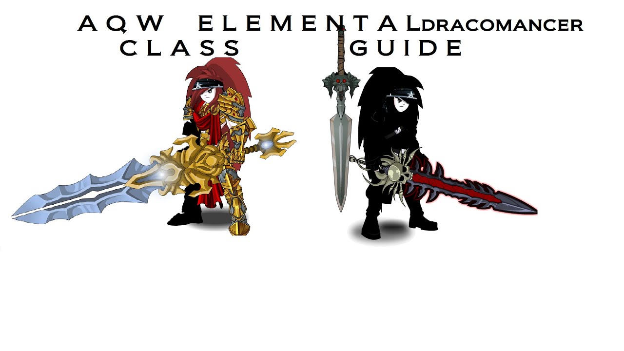 Aqw Elemental Dracomancer Class guide - YouTube