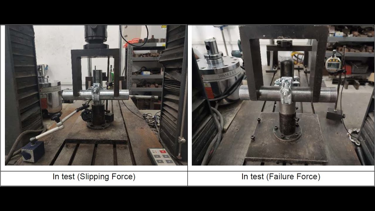 How to test scaffolding couplers？ - YouTube