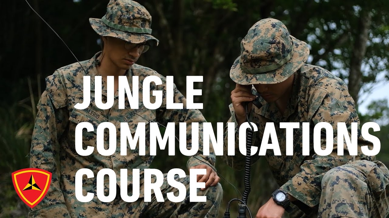 Jungle Communications Course | Marine Combat Training | US Marines ...