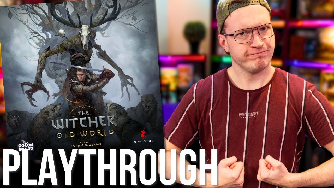 Exploring the Old World - The Witcher Old World Full Board Game ...