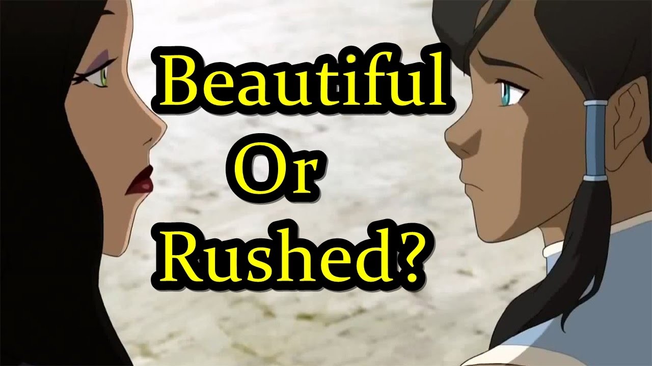 Ending To The Legend Of Korra | My Reaction To Korrasami Happening ...