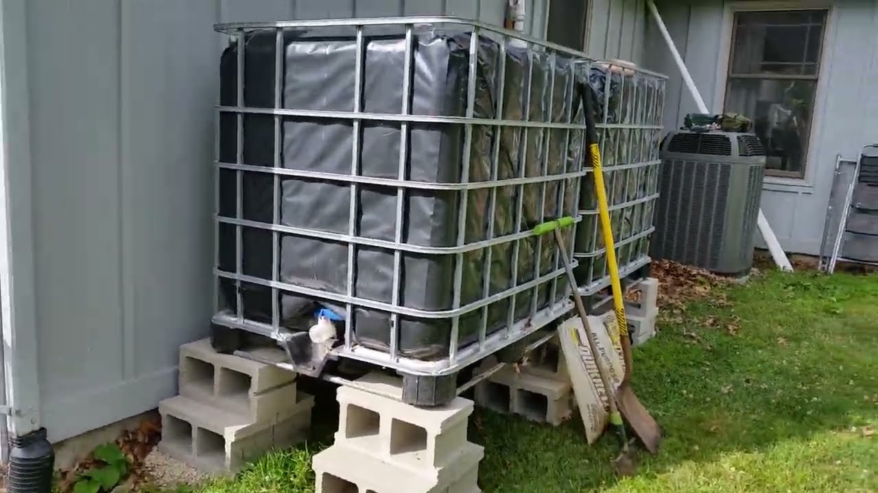 Rain Water Storage IBC Totes - Part 3 - YouTube